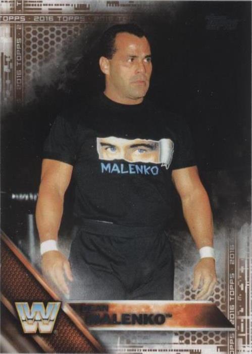 2016 Topps WWE Then Now Forever - Dean Malenko #162 Bronze for sale ...