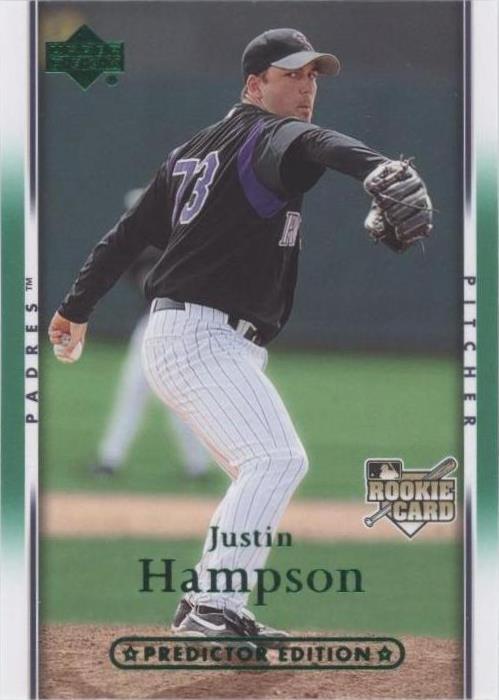 2007 Upper Deck - Predictor Edition Green #14 Justin Hampson for sale ...