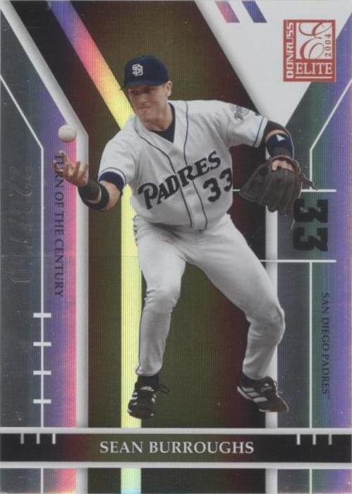 2004 Donruss Elite - Sean Burroughs #135 Turn of the Century /750 for sale online | eBay