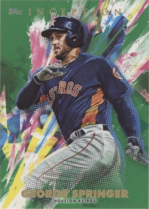 2020 Topps Inception - Green #37 George Springer for sale online | eBay