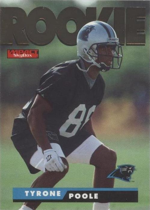 1995 Skybox Impact - Tyrone Poole #186 (RC) for sale online | eBay