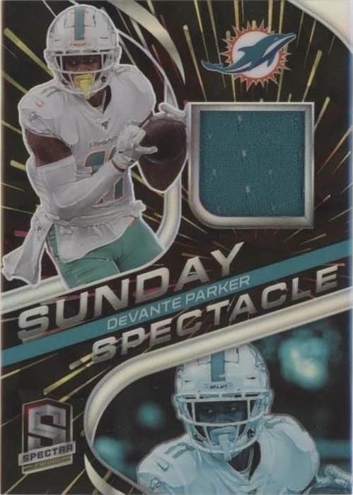 2020 Panini Spectra - Sunday Spectacle Relics Hyper Prizm #4 Devante ...