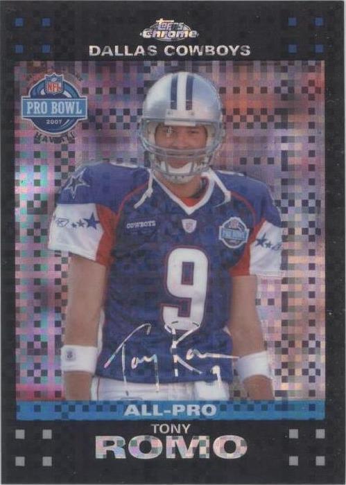 2007 Topps Chrome - All-Pro X-Fractor #TC104 Tony Romo for sale online | eBay