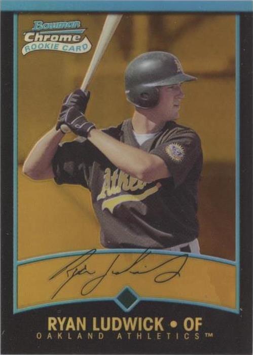 2001 Bowman Chrome - Rookie Refractors Gold Refractor #172 Ryan Ludwick /99 (RC) for sale online ...