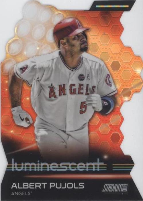 2014 Topps Stadium Club - Triumvirate Luminescent #T2A Albert Pujols ...