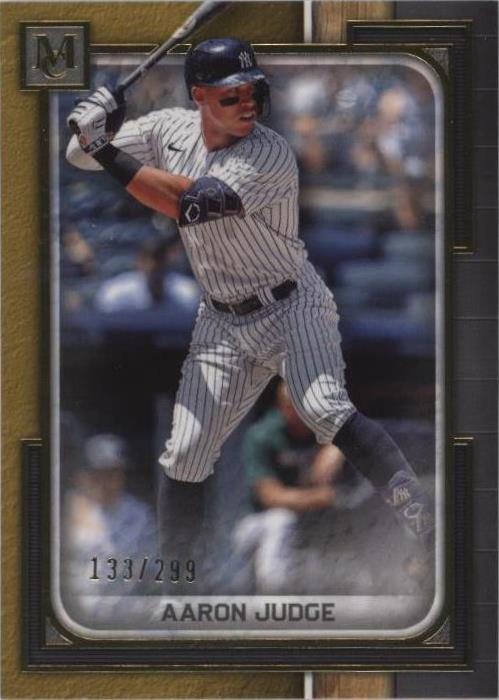 2023 Topps Museum Collection - Gold #20 Aaron Judge /299 for sale ...