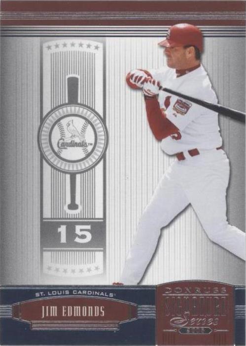 2005 Donruss Signature Series - #135 Jim Edmonds for sale online | eBay