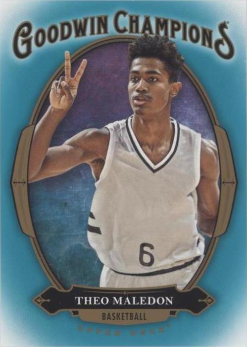2020 Upper Deck Goodwin Champions - Turquoise #2 Théo Maledon (RC) for ...