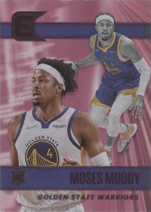 2021-22 Panini Chronicles - Essentials Moses Moody #319 Pink (RC) for ...