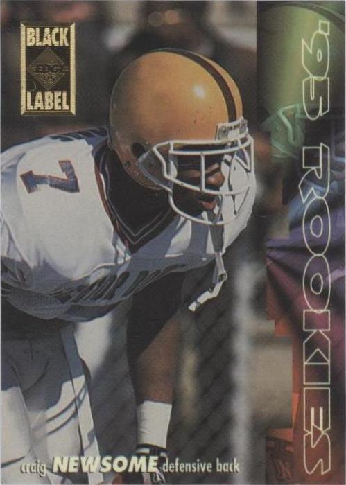 1995 Collector's Edge - Rookies Craig Newsome #20 Black Label (RC) for ...