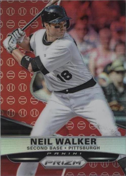 2015 Panini Prizm - Neil Walker #123 Red Baseball Prizm for sale online ...