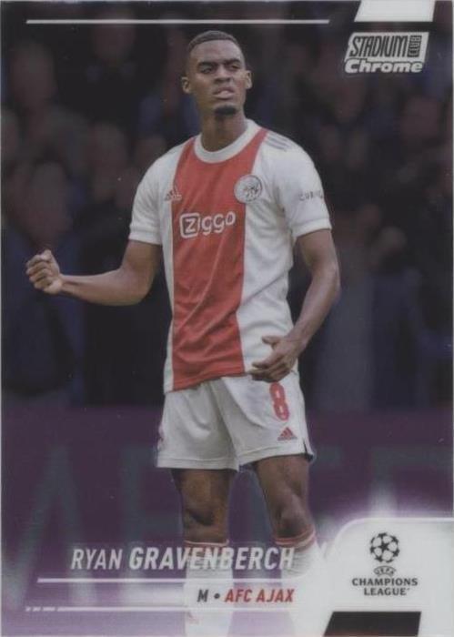 2021-22 Topps Stadium Club Chrome UCL - Ryan Gravenberch #86 for sale online | eBay