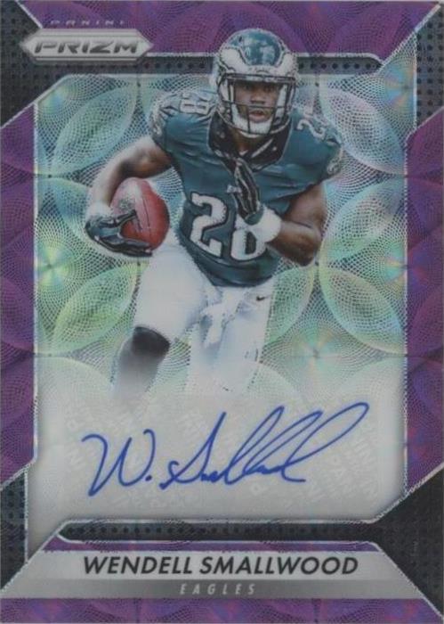 2016 Panini Prizm - Rookie Autograph Purple Scope Prizm #RA-WSM Wendell ...