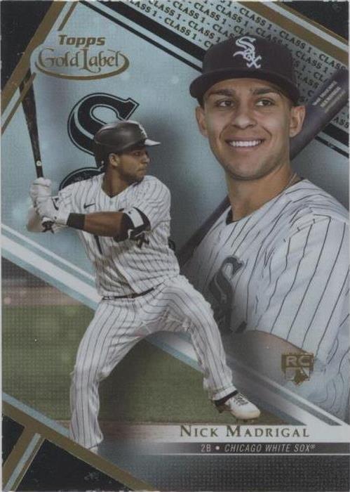 2021 Topps Gold Label - Nick Madrigal #89 Class 1 Black (RC) for sale ...