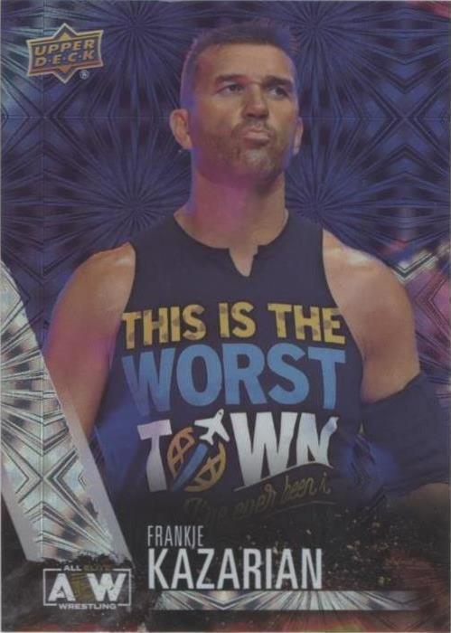 2021 Upper Deck AEW All Elite Wrestling - Pyro #27 Frankie Kazarian for ...