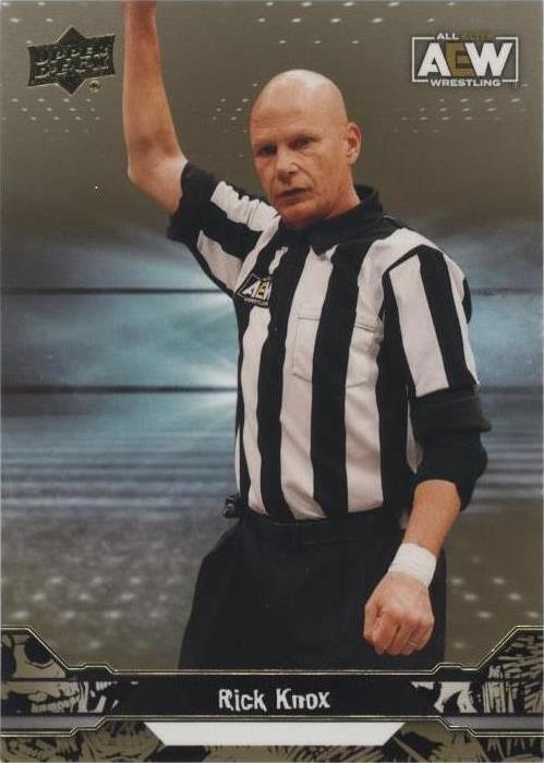 2023 Upper Deck AEW All Elite Wrestling - Crew Rick Knox #86 Gold for ...