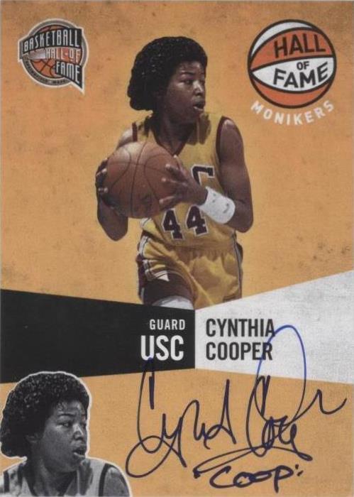2009-10 Panini Basketball Hall of Fame - Monikers Cynthia Cooper #19 / ...