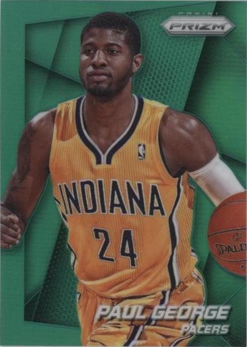 2014-15 Panini Prizm - Paul George #120 Green Prizm for sale online | eBay