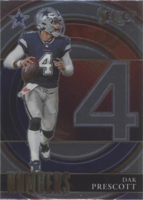 2021 Panini Select - Select Numbers #SN-3 Dak Prescott for sale online ...