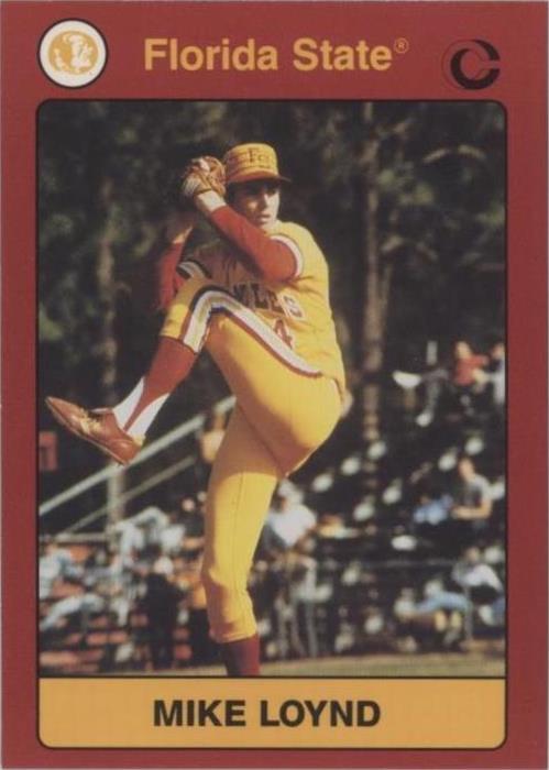 1991 Collegiate Collection Florida State Seminoles - #81 Mike Loynd for ...