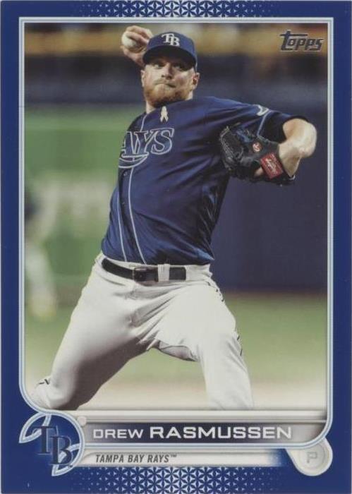 2022 Topps Series 2 - Royal Blue #482 Drew Rasmussen for sale online | eBay