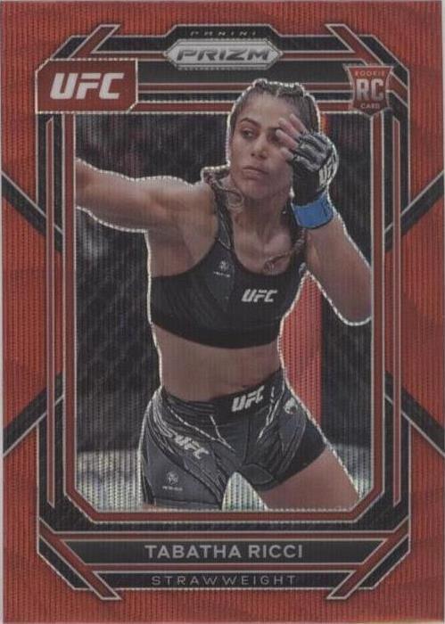 2023 Panini Prizm UFC - Ruby Wave Prizm #108 Tabatha Ricci (RC) for ...