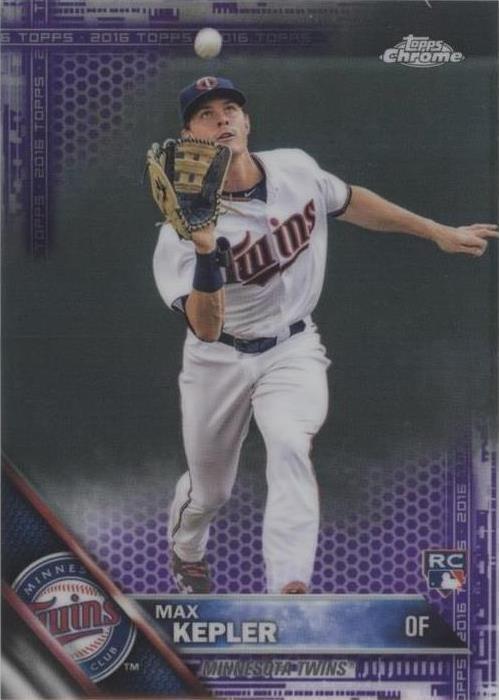 2016 Topps Chrome - Max Kepler #138 Purple Refractor /275 (RC) for sale ...