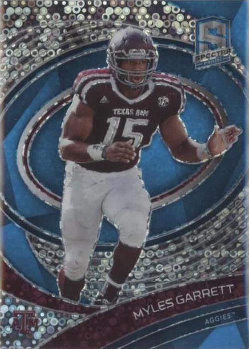 2022 Panini Chronicles Draft Picks - Spectra Myles Garrett #54 Neon ...