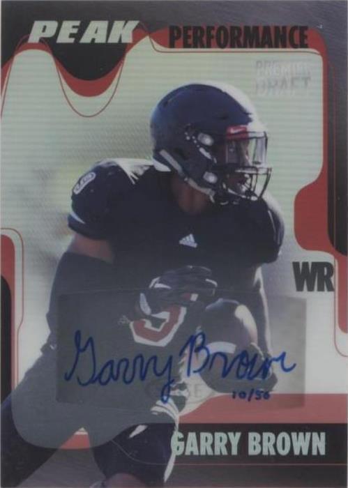 2017 Sage Hit - Peak Performance Platinized Garry Brown #PK-GB Red ...