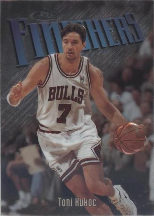 1997-98 Topps Finest - Uncommon - Silver Toni Kukoc #142 Embossed for ...