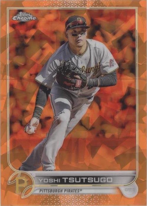 2022 Topps Chrome Update Series Sapphire Edition - Orange #US46 Yoshi Tsutsugo /25 for sale ...