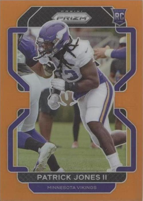 2021 Panini Prizm - Rookie Patrick Jones II #437 Orange Prizm /249 (RC) for sale online | eBay