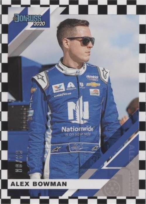 2020 Panini Donruss NASCAR - Alex Bowman #23 Black Numbers /88 for sale ...