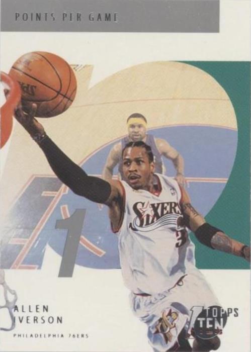 2002-03 Topps Ten - Allen Iverson #1 for sale online | eBay