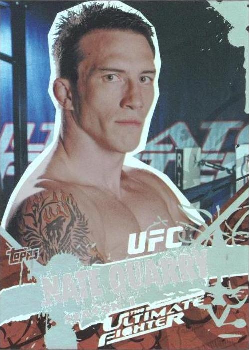 2010 Topps UFC Main Event - The Ultimate Fighter #TT-7 Nate Quarry for ...