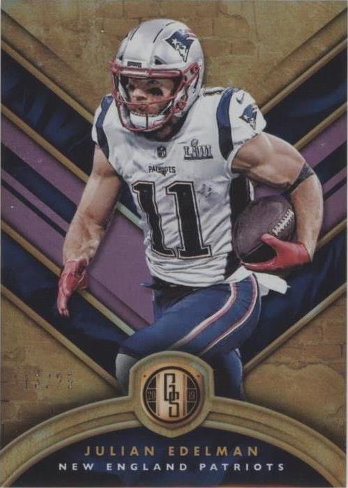 2019 Panini Gold Standard - Julian Edelman #101 Rose Gold /25 for sale ...
