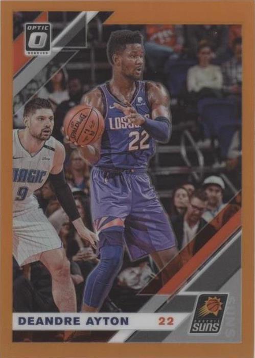 2019-20 Panini Donruss Optic - DeAndre Ayton #145 Orange Prizm /199 for ...