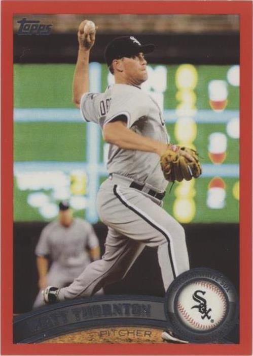2011 Topps - Red #622 Matt Thornton /245 for sale online | eBay