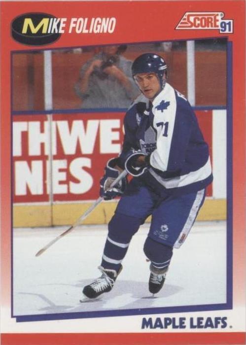 1991-92 Score Canadian - Mike Foligno #248 Bilingual for sale online | eBay