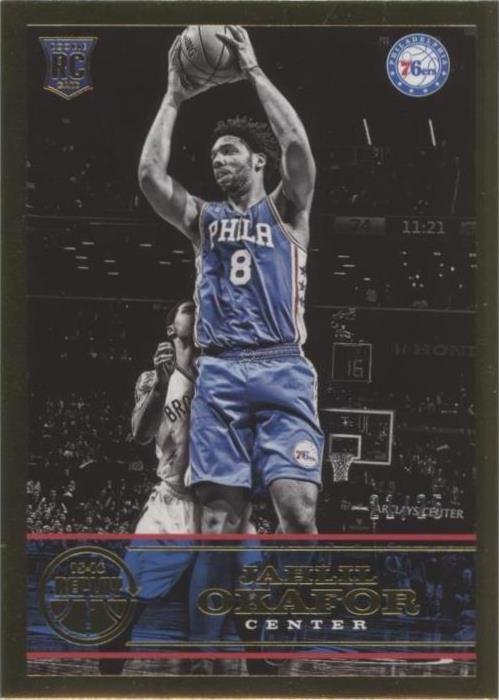 2015-16 Panini Replay - Gold #78 Jahlil Okafor /25 (RC) for sale online ...