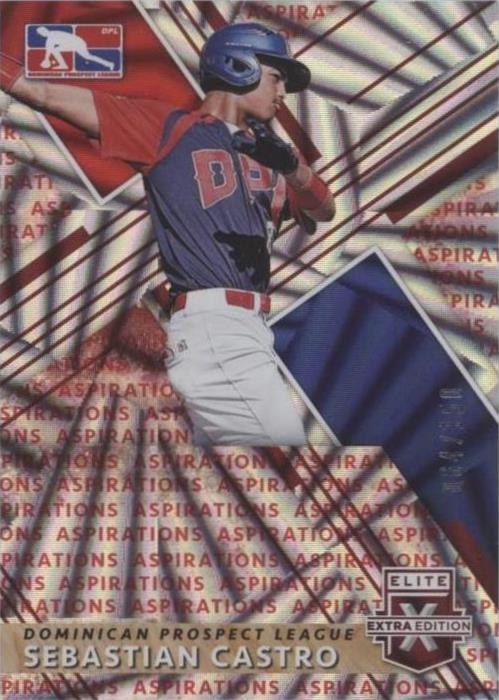 2019 Panini Elite Extra Edition - Dominican Prospect League Aspirations ...