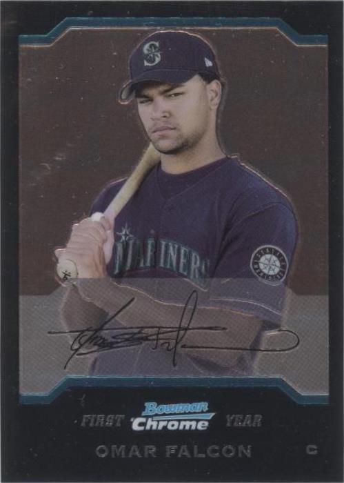 2004 Bowman Chrome - First Year #247 Omar Falcon (RC) for sale online ...