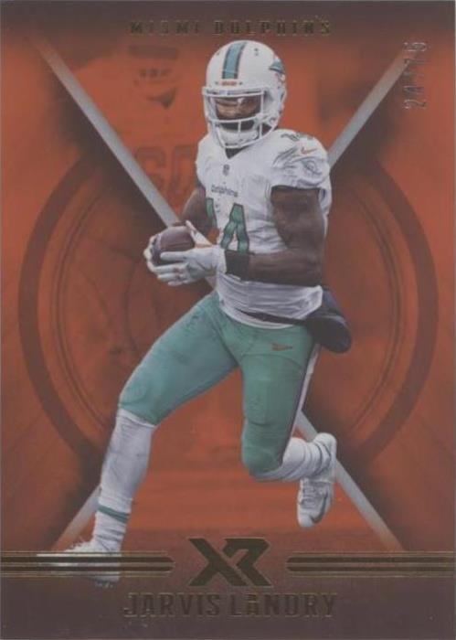 2017 Panini XR - Orange #62 Jarvis Landry /75 for sale online | eBay