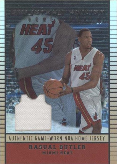 2002-03 Topps Jersey Edition - Copper #je RBU Rasual Butler /299 (MEM ...