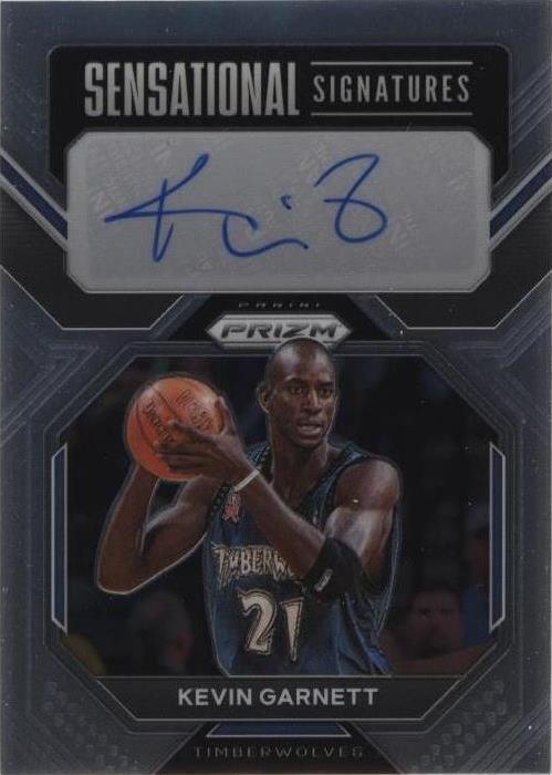 2022-23 Panini Prizm - Sensational Signatures Kevin Garnett #SS-KG (AU ...