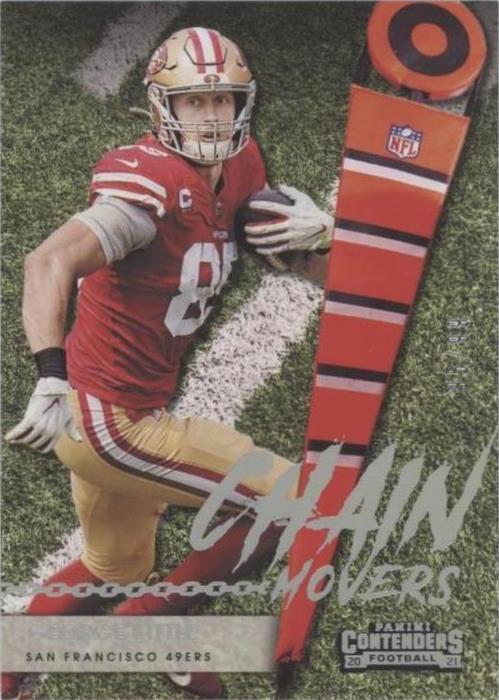 2021 Panini Contenders - Chain Movers George Kittle #CM-GKI Silver /99 ...