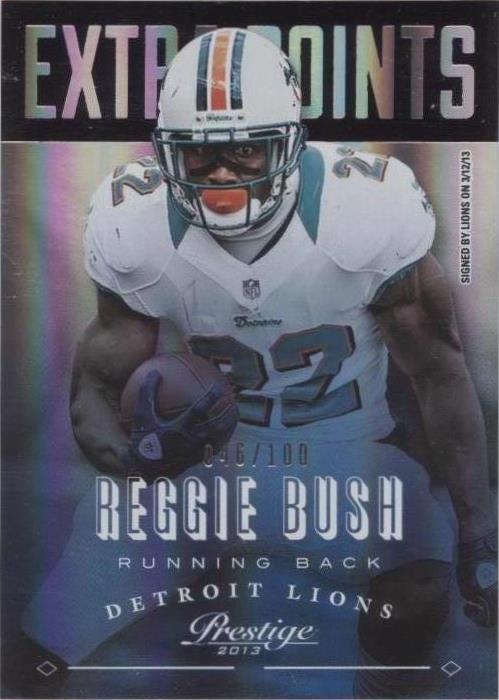 2013 Panini Prestige - Extra Points Purple #70 Reggie Bush /100 for ...