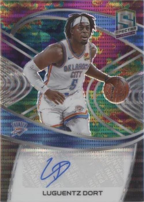 2020-21 Panini Spectra - Signatures Celestial Prizm #SIG-LUG Luguentz ...