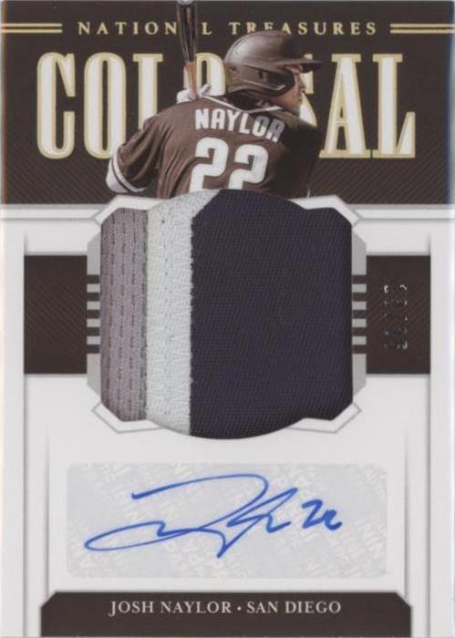 2020 Panini National Treasures - Colossal Material Signatures Holo Gold ...