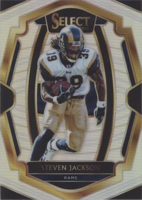 2018 Panini Select - Premier Level Steven Jackson #126 Silver Prizm for ...